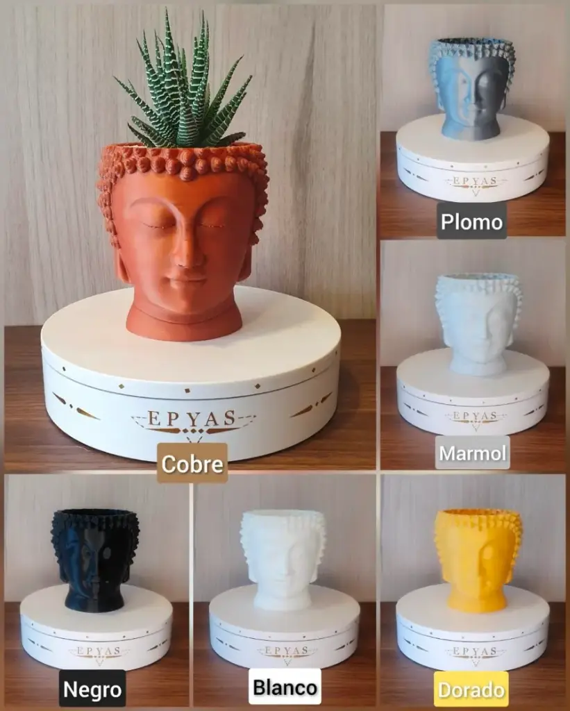 Macetero Buda (Cabeza) | EPYAS